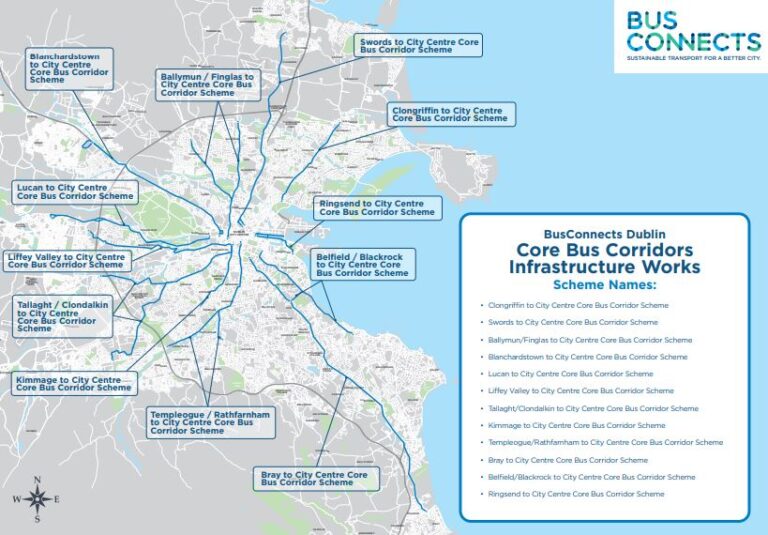Core Bus Corridor Schemes | Busconnects