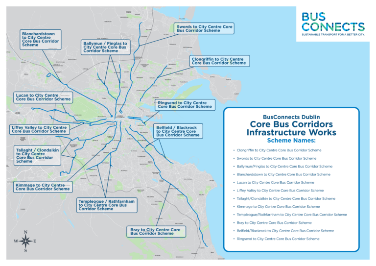 Core Bus Corridor Schemes | Busconnects