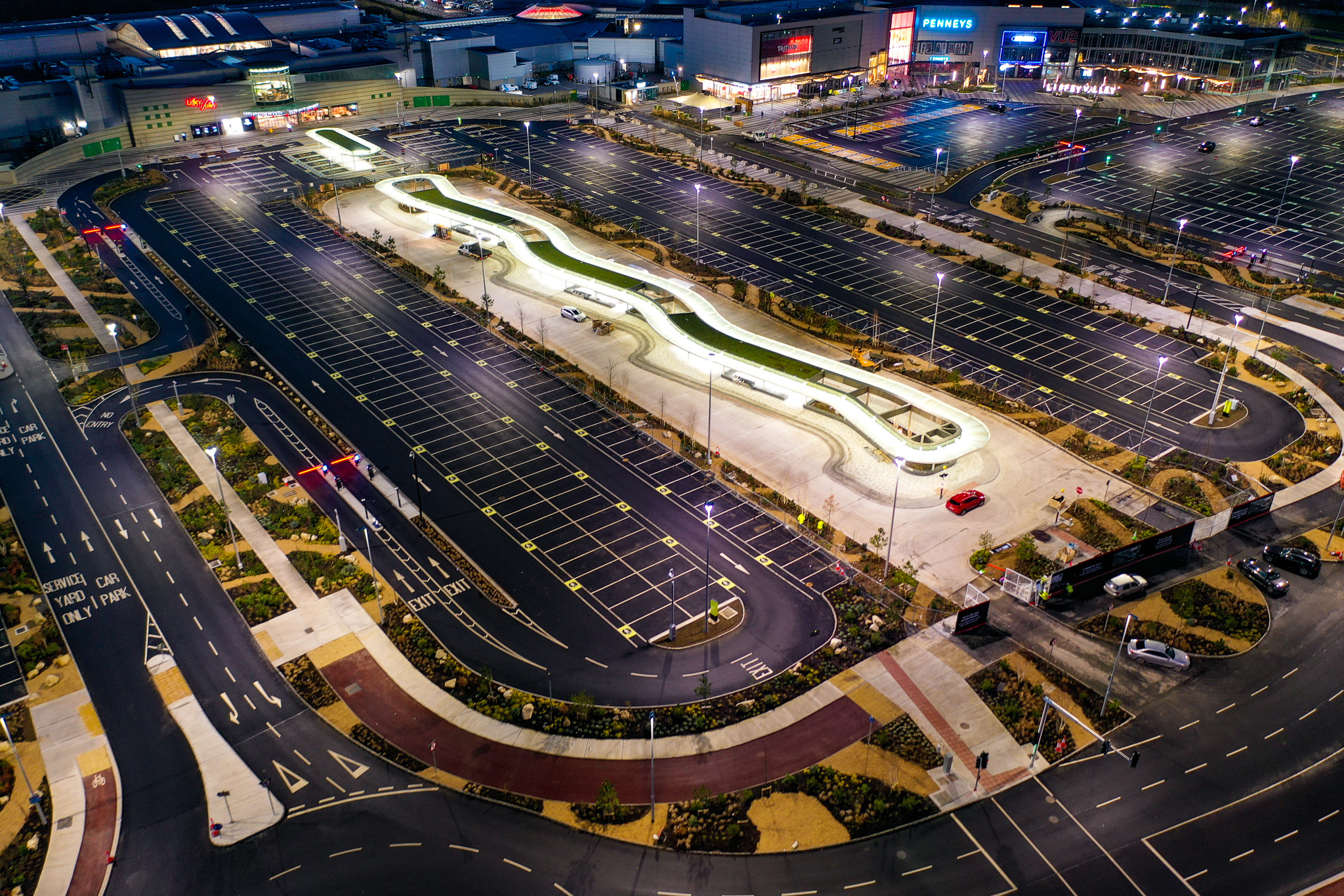 New €20m BusConnects Bus Plaza opens at Liffey Valley Shopping Centre ...